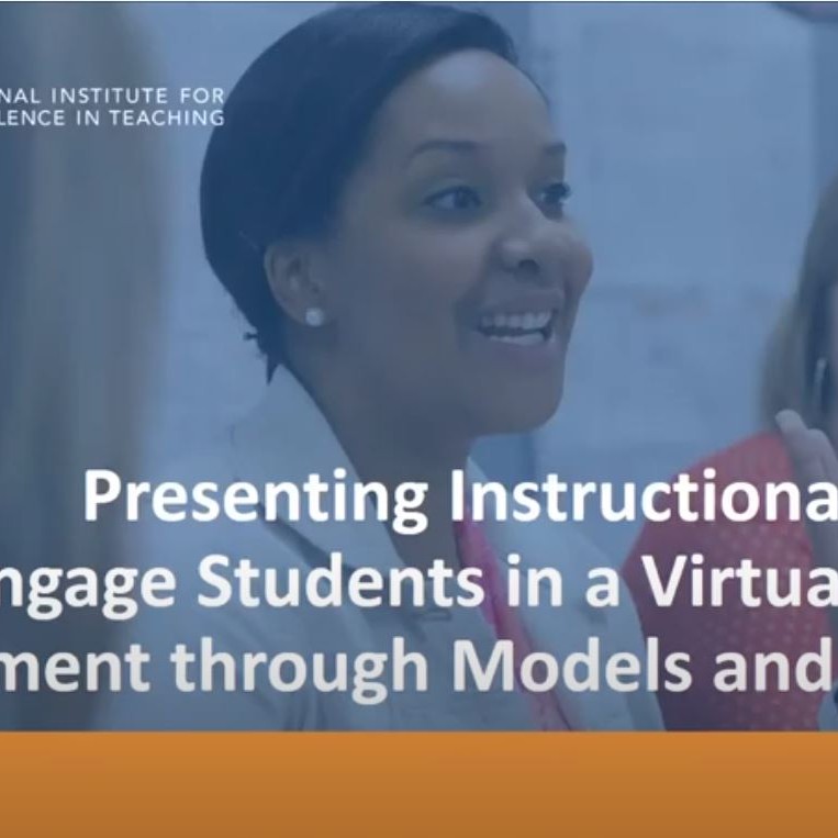 Virtual Learning: How to Engage Students Through Models and Examples ...